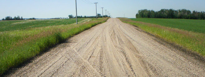 Gravel Road Maintenance program | Strathcona County