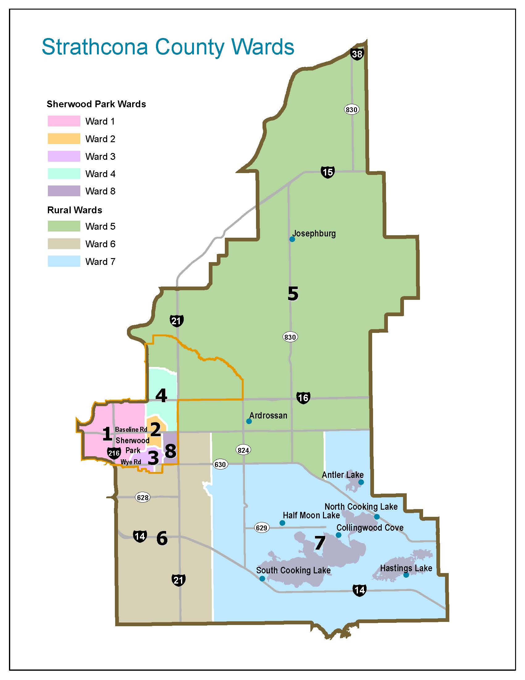 Strathcona County Wards Strathcona County 0097